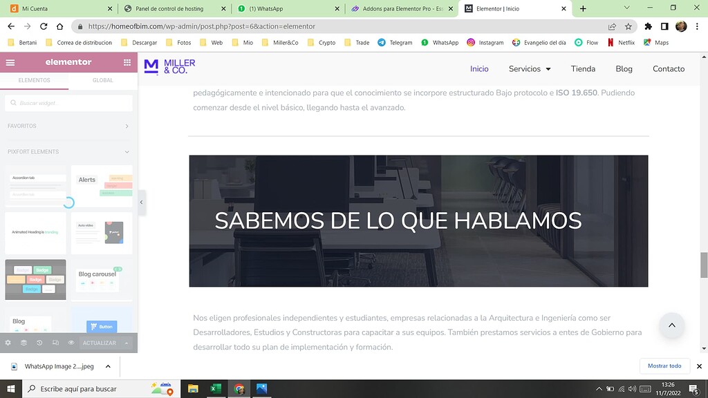 Addons para Elementor Pro - Essential - Soporte - Foro OrbitaPixel