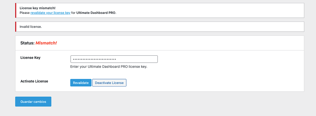 Ultimate Dashboard Pro - Soporte - Foro OrbitaPixel
